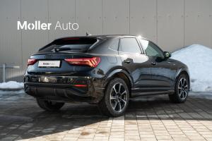 Black Audi Q3 2022 in Vilnius, with an engine capacity of 1.50 L and mileage of 141 thousand km for 28600 €, photo 6 on AUTOMOTO.COM.LV