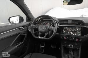 Black Audi Q3 2022 in Vilnius, with an engine capacity of 1.50 L and mileage of 141 thousand km for 28100 €, photo 20 on AUTOMOTO.COM.LV