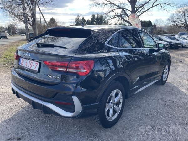 Black Audi Q3 2022 in Riga, with an engine capacity of 1.50 L and mileage of 81 thousand km for 31490 €, photo 5 on AUTOMOTO.COM.LV