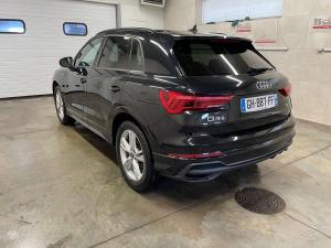 Black Audi Q3 2022 in Marijampole, with an engine capacity of 1.50 L and mileage of 99 thousand km for 27225 €, photo 5 on AUTOMOTO.COM.LV