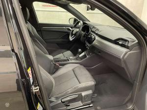 Black Audi Q3 2022 in Marijampole, with an engine capacity of 1.50 L and mileage of 99 thousand km for 27225 €, photo 14 on AUTOMOTO.COM.LV