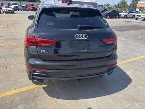 Black Audi Q3 2022 in Vilnius, with an engine capacity of 1.98 L and mileage of 80 thousand km for 9500 €, photo 10 on AUTOMOTO.COM.LV