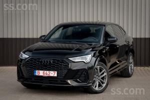 Black Audi Q3 2022 in Talsi, with an engine capacity of 1.40 L and mileage of 184 thousand km for 25990 €, photo 4 on AUTOMOTO.COM.LV