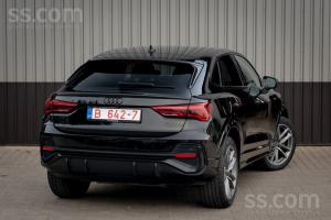 Black Audi Q3 2022 in Talsi, with an engine capacity of 1.40 L and mileage of 184 thousand km for 25990 €, photo 8 on AUTOMOTO.COM.LV