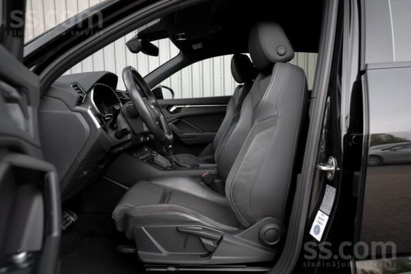 Audi Q3 2022 in Talsi on AUTOMOTO.COM.LV Black Audi Q3 2022 in Talsi, with an engine capacity of 1.40 L and mileage of 184 thousand km for 25990 €, photo 10 on AUTOMOTO.COM.LV