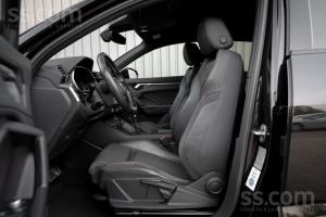 Black Audi Q3 2022 in Talsi, with an engine capacity of 1.40 L and mileage of 184 thousand km for 25990 €, photo 10 on AUTOMOTO.COM.LV