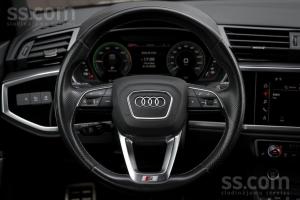 Black Audi Q3 2022 in Talsi, with an engine capacity of 1.40 L and mileage of 184 thousand km for 25990 €, photo 19 on AUTOMOTO.COM.LV