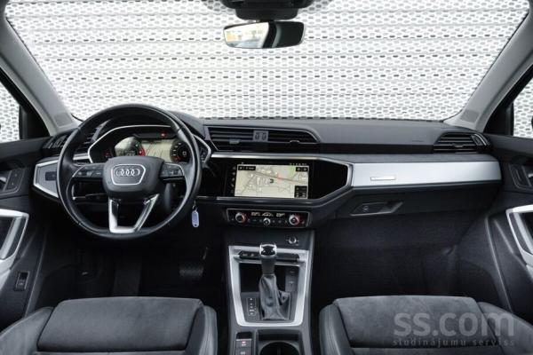 Melns Audi Q3 2022 Rīga, ar dzinēja tilpumu 2.00 L un nobraukumu 122 tūkst. km par 28700 €, foto 7 vietnē AUTOMOTO.COM.LV