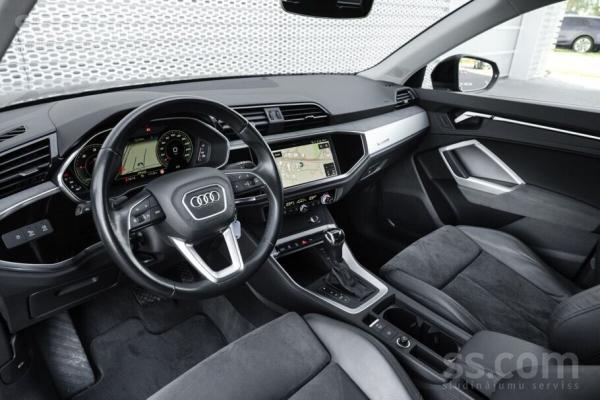 Melns Audi Q3 2022 Rīga, ar dzinēja tilpumu 2.00 L un nobraukumu 122 tūkst. km par 28700 €, foto 10 vietnē AUTOMOTO.COM.LV