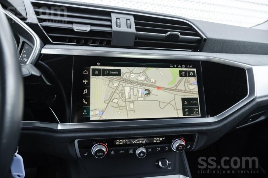 Черный Ауди Ку3 2022 в Рига, объемом двигателя 2.00 л и пробегом 122 тыс. км за 28700 €, фото 17 на AUTOMOTO.COM.LV