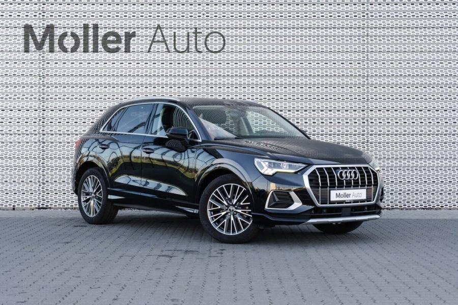 Melns Audi Q3 2022 Mārupe, ar dzinēja tilpumu 2.00 L un nobraukumu 122 tūkst. km par 28700 €, foto 3 vietnē AUTOMOTO.COM.LV