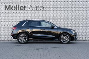 Melns Audi Q3 2022 Mārupe, ar dzinēja tilpumu 2.00 L un nobraukumu 122 tūkst. km par 28700 €, foto 6 vietnē AUTOMOTO.COM.LV