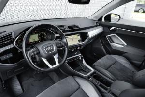 Melns Audi Q3 2022 Mārupe, ar dzinēja tilpumu 2.00 L un nobraukumu 122 tūkst. km par 28700 €, foto 10 vietnē AUTOMOTO.COM.LV