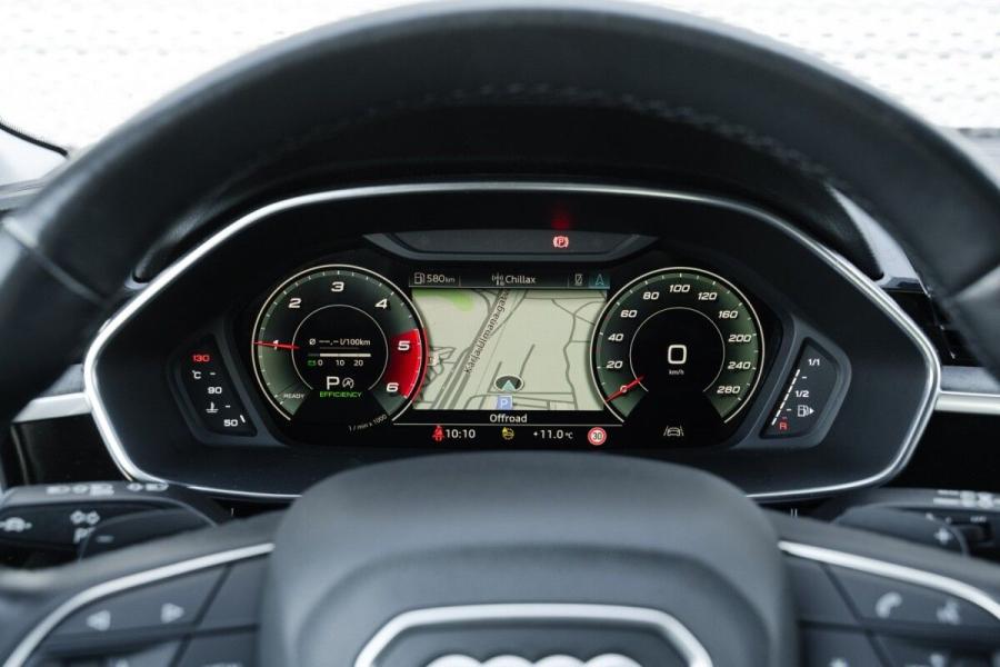 Melns Audi Q3 2022 Mārupe, ar dzinēja tilpumu 2.00 L un nobraukumu 122 tūkst. km par 28700 €, foto 12 vietnē AUTOMOTO.COM.LV