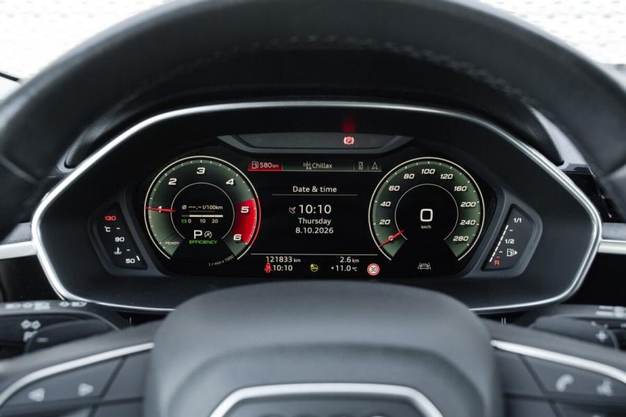 Melns Audi Q3 2022 Mārupe, ar dzinēja tilpumu 2.00 L un nobraukumu 122 tūkst. km par 28700 €, foto 13 vietnē AUTOMOTO.COM.LV