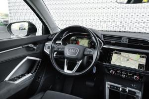 Melns Audi Q3 2022 Mārupe, ar dzinēja tilpumu 2.00 L un nobraukumu 122 tūkst. km par 28700 €, foto 26 vietnē AUTOMOTO.COM.LV