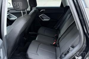 Black Audi Q3 2022 in Jelgava, with an engine capacity of 1.40 L and mileage of 195 thousand km for 19499 €, photo 11 on AUTOMOTO.COM.LV