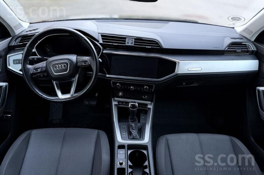 Black Audi Q3 2022 in Jelgava, with an engine capacity of 1.40 L and mileage of 195 thousand km for 19499 €, photo 14 on AUTOMOTO.COM.LV