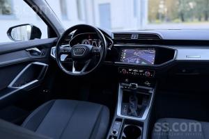 Black Audi Q3 2022 in Jelgava, with an engine capacity of 1.40 L and mileage of 195 thousand km for 19499 €, photo 17 on AUTOMOTO.COM.LV
