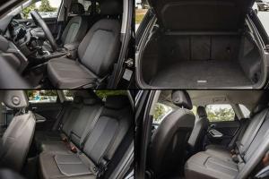 Black Audi Q3 2023 in Kaunas, with an engine capacity of 1.50 L and mileage of 59 thousand km for 26990 €, photo 13 on AUTOMOTO.COM.LV