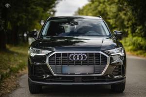 Black Audi Q3 2023 in Kaunas, with an engine capacity of 1.50 L and mileage of 59 thousand km for 26990 €, photo 26 on AUTOMOTO.COM.LV
