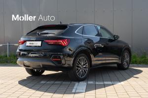 Melns Audi Q3 2023 Viļņa, ar dzinēja tilpumu 1.50 L un nobraukumu 25 tūkst. km par 34950 €, foto 7 vietnē AUTOMOTO.COM.LV
