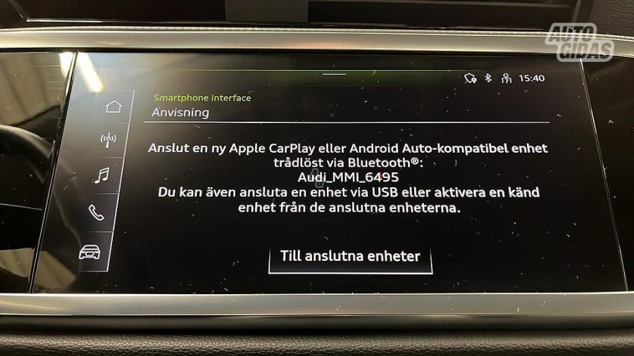 Черный Ауди Ку3 2024 в Каунас, объемом двигателя 0.00 л и пробегом 34 тыс. км за 35115 €, фото 15 на AUTOMOTO.COM.LV