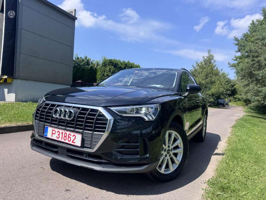 Black Audi Q3 2024 in Alytus, with an engine capacity of 1.40 L and mileage of 190 thousand km for 20500 €, photo 1 on AUTOMOTO.COM.LV