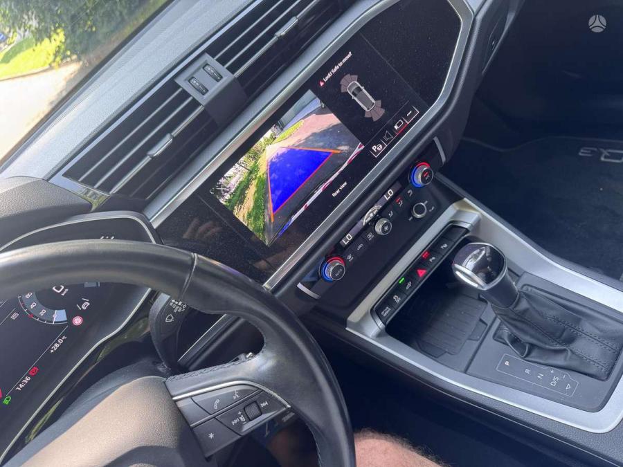 Black Audi Q3 2024 in Alytus, with an engine capacity of 1.40 L and mileage of 190 thousand km for 20500 €, photo 15 on AUTOMOTO.COM.LV
