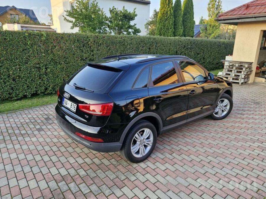 Melns Audi Q3 2012 Jelgava, ar dzinēja tilpumu 2.00 L un nobraukumu 265 tūkst. km par 9450 €, foto 4 vietnē AUTOMOTO.COM.LV