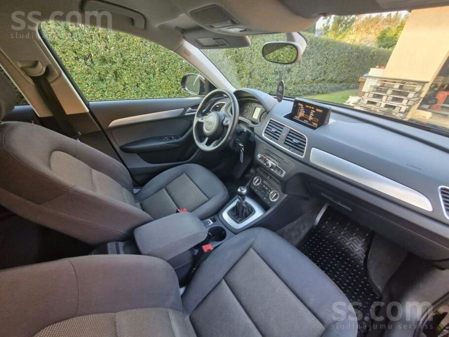 Melns Audi Q3 2012 Jelgava, ar dzinēja tilpumu 2.00 L un nobraukumu 265 tūkst. km par 9450 €, foto 8 vietnē AUTOMOTO.COM.LV