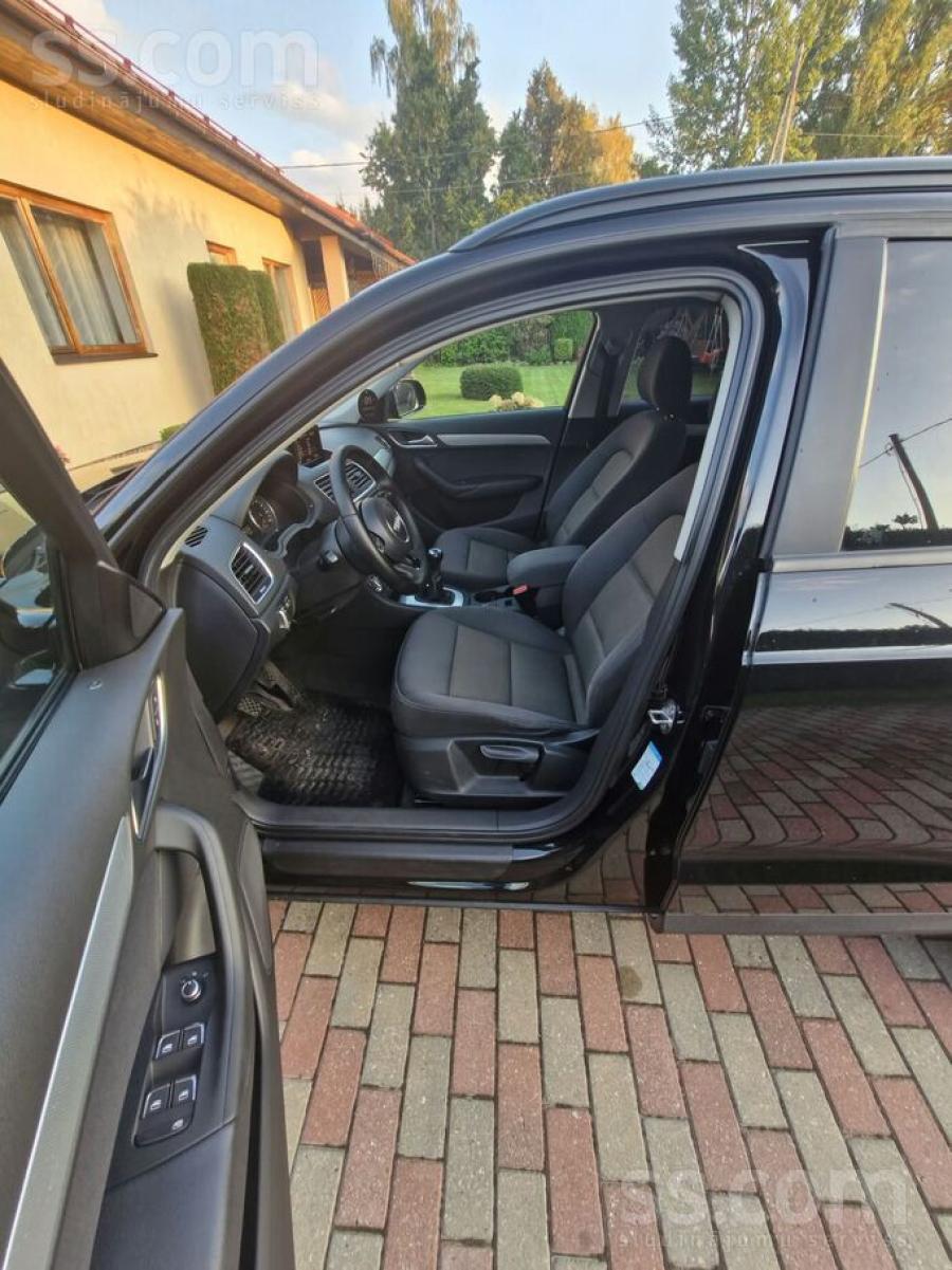 Melns Audi Q3 2012 Jelgava, ar dzinēja tilpumu 2.00 L un nobraukumu 265 tūkst. km par 9450 €, foto 9 vietnē AUTOMOTO.COM.LV