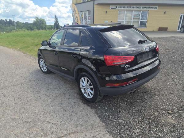 Melns Audi Q3 2016 Utena, ar dzinēja tilpumu 2.00 L un nobraukumu 261 tūkst. km par 11950 €, foto 4 vietnē AUTOMOTO.COM.LV