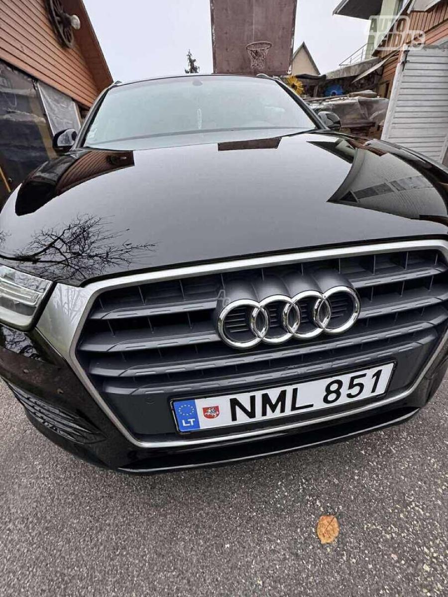 Melns Audi Q3 2017 Kupiškis, ar dzinēja tilpumu 2.00 L un nobraukumu 145 tūkst. km par 18000 €, foto 5 vietnē AUTOMOTO.COM.LV