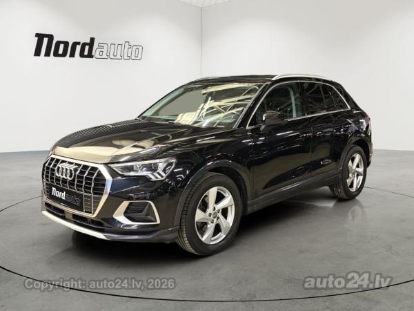 Melns Audi Q3 2019 Tallina, ar dzinēja tilpumu 1.50 L un nobraukumu 128 tūkst. km par 22900 €, foto 1 vietnē AUTOMOTO.COM.LV