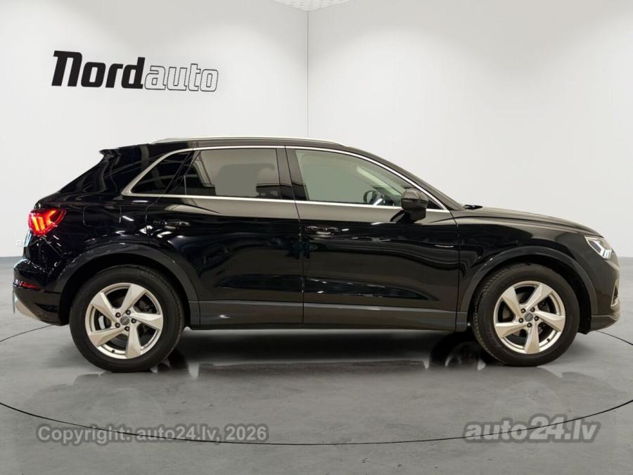 Black Audi Q3 2019 in Tallinn, with an engine capacity of 1.50 L and mileage of 128 thousand km for 22900 €, photo 5 on AUTOMOTO.COM.LV