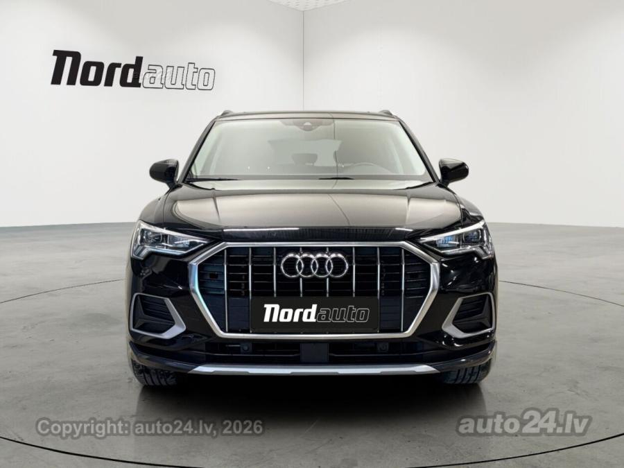 Black Audi Q3 2019 in Tallinn, with an engine capacity of 1.50 L and mileage of 128 thousand km for 22900 €, photo 7 on AUTOMOTO.COM.LV