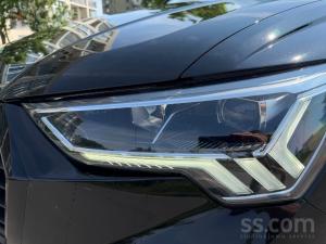 Black Audi Q3 2019 in Riga, with an engine capacity of 2.00 L and mileage of 102 thousand km for 23990 €, photo 6 on AUTOMOTO.COM.LV