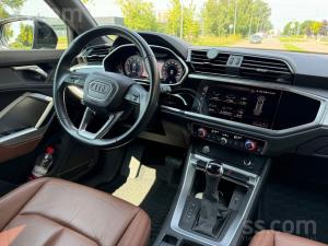 Black Audi Q3 2019 in Riga, with an engine capacity of 2.00 L and mileage of 102 thousand km for 23990 €, photo 8 on AUTOMOTO.COM.LV