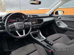 Black Audi Q3 2021 in Tallinn, with an engine capacity of 1.50 L and mileage of 60 thousand km for 25900 €, photo 7 on AUTOMOTO.COM.LV