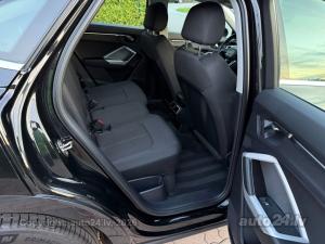 Melns Audi Q3 2022 Pērnava, ar dzinēja tilpumu 1.40 L un nobraukumu 74 tūkst. km par 27900 €, foto 15 vietnē AUTOMOTO.COM.LV