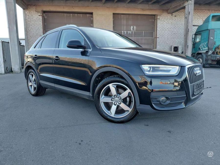 Black Audi Q3 2014 in Klaipeda, with an engine capacity of 1.40 L and mileage of 226 thousand km for 9900 €, photo 3 on AUTOMOTO.COM.LV