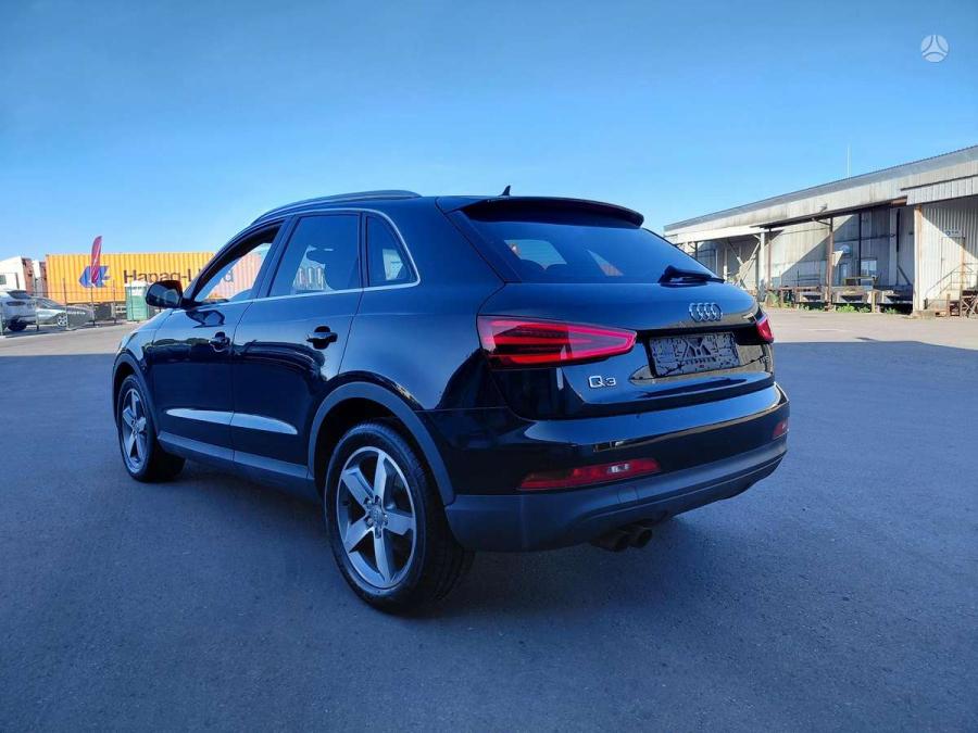 Black Audi Q3 2014 in Klaipeda, with an engine capacity of 1.40 L and mileage of 226 thousand km for 9900 €, photo 5 on AUTOMOTO.COM.LV
