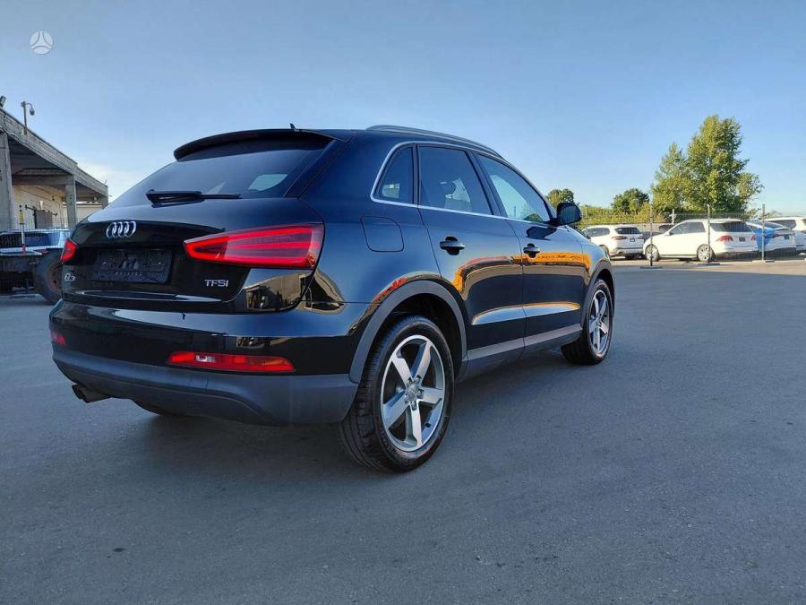 Black Audi Q3 2014 in Klaipeda, with an engine capacity of 1.40 L and mileage of 226 thousand km for 9900 €, photo 6 on AUTOMOTO.COM.LV