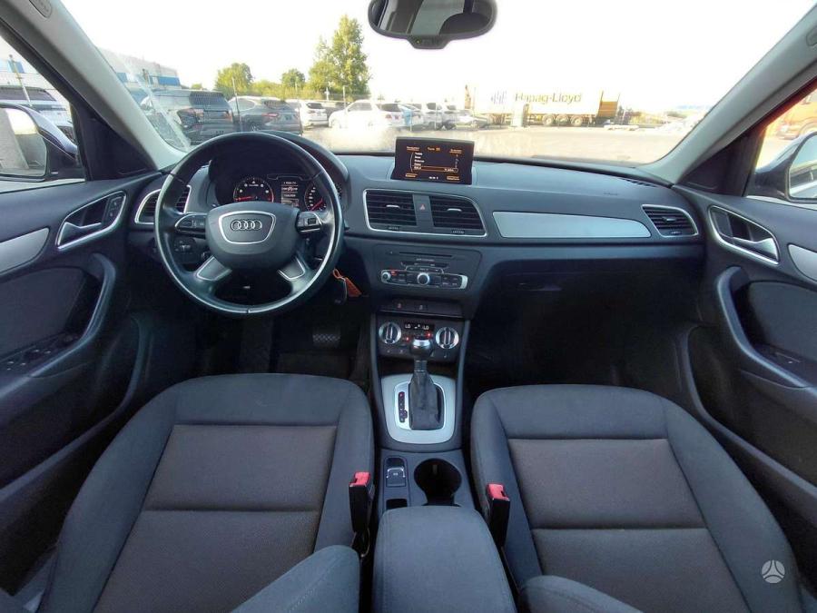 Black Audi Q3 2014 in Klaipeda, with an engine capacity of 1.40 L and mileage of 226 thousand km for 9900 €, photo 9 on AUTOMOTO.COM.LV