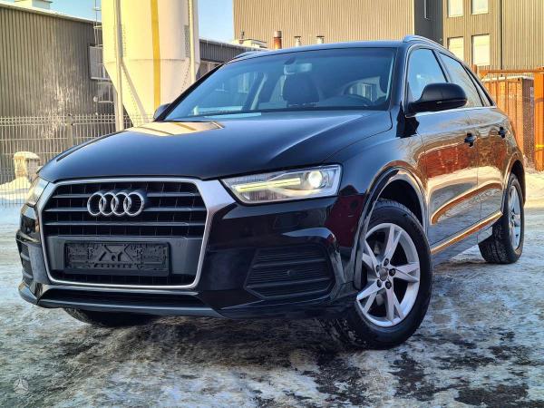 Melns Audi Q3 2016 Kauņa, ar dzinēja tilpumu 2.00 L un nobraukumu 204 tūkst. km par 12500 €, foto 2 vietnē AUTOMOTO.COM.LV
