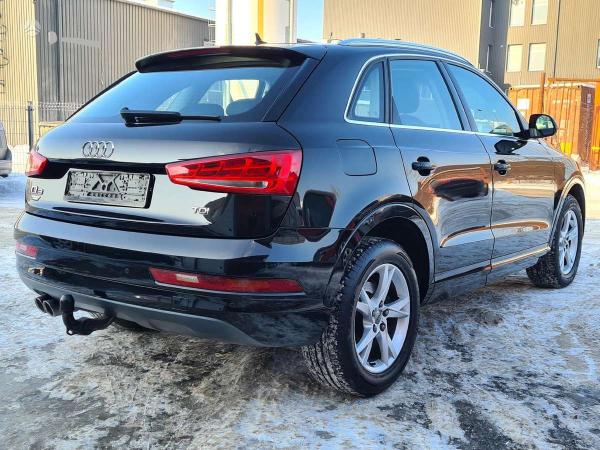 Melns Audi Q3 2016 Kauņa, ar dzinēja tilpumu 2.00 L un nobraukumu 204 tūkst. km par 12500 €, foto 4 vietnē AUTOMOTO.COM.LV