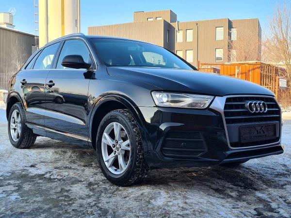 Melns Audi Q3 2016 Kauņa, ar dzinēja tilpumu 2.00 L un nobraukumu 204 tūkst. km par 12500 €, foto 5 vietnē AUTOMOTO.COM.LV