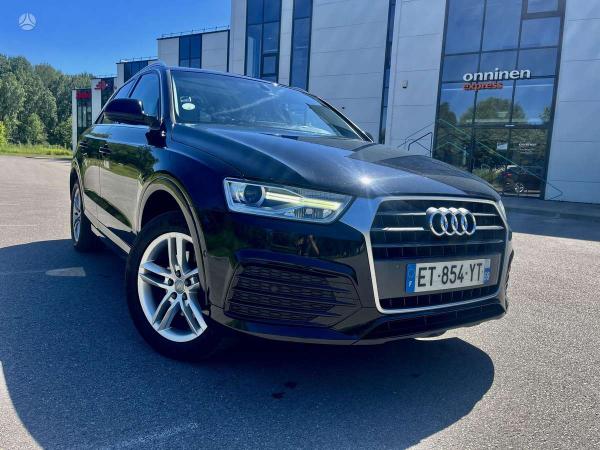 Black Audi Q3 2018 in Kaunas, with an engine capacity of 2.00 L and mileage of 200 thousand km for 14500 €, photo 1 on AUTOMOTO.COM.LV