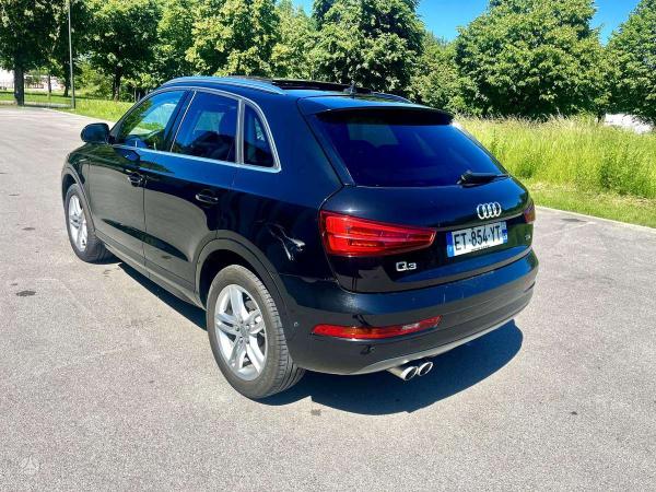 Black Audi Q3 2018 in Kaunas, with an engine capacity of 2.00 L and mileage of 200 thousand km for 14500 €, photo 5 on AUTOMOTO.COM.LV